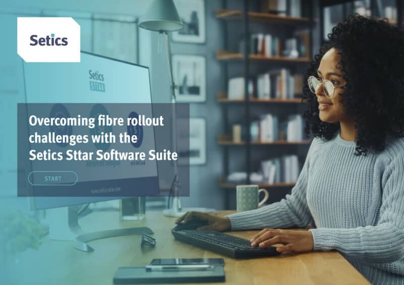 FTTH network design automation by Setics Sttar